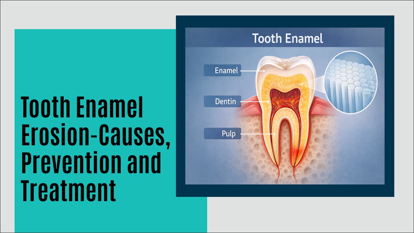 Tooth Enamel Erosion - Causes, Prevention and Treatment